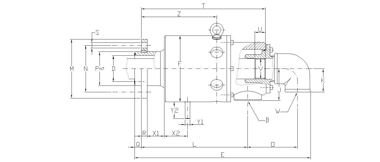 Large Capacity Rotary Unions | S Series | Rotoflux